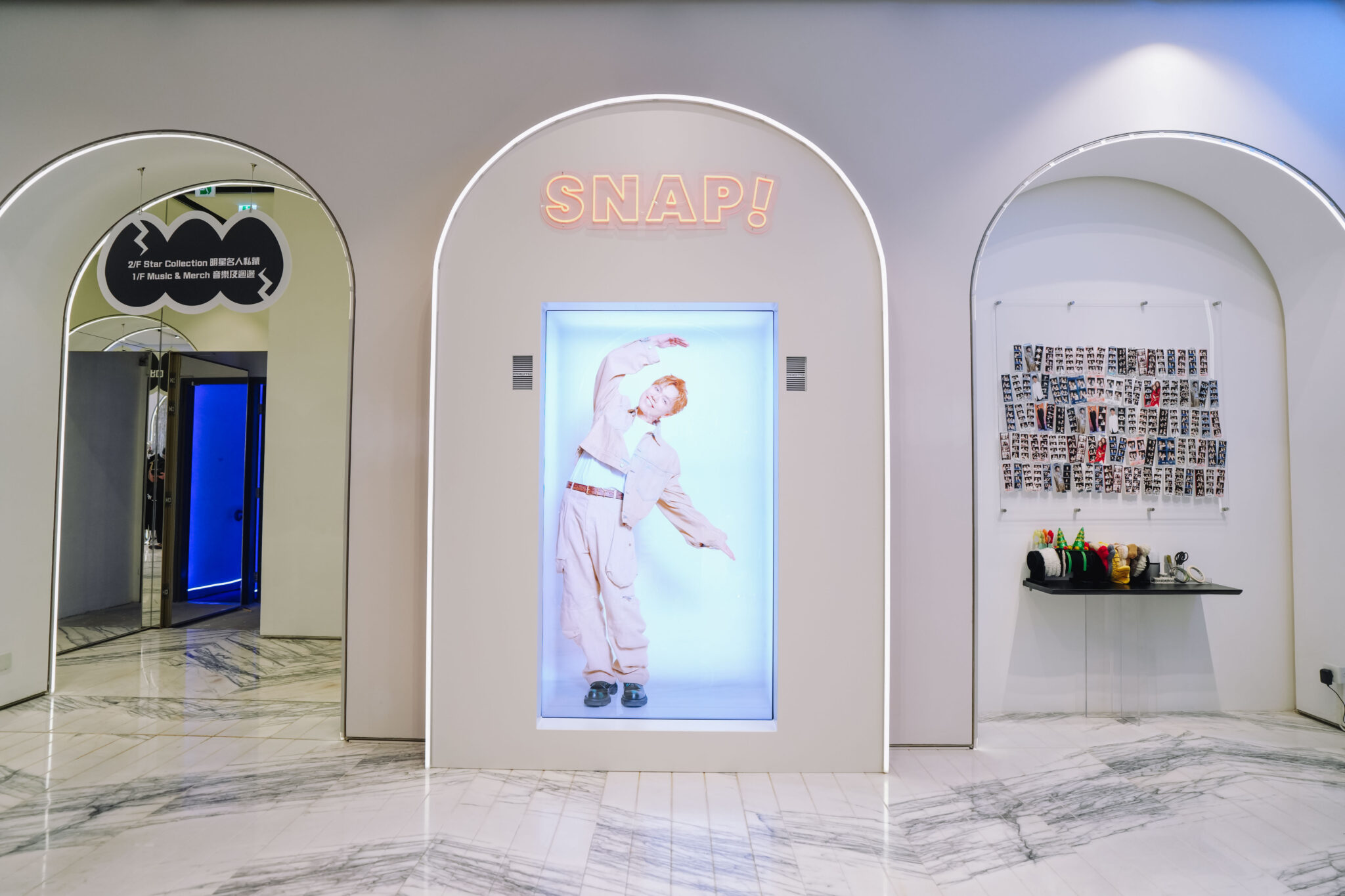 英皇娛樂限定應援概念店 0 e:ffect ，設於銅鑼灣售限定周邊精品及歌手舞台服飾展覽… | KONGGOK 港角